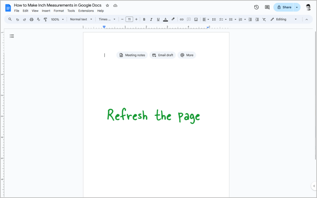 How to Make Inch Measurements in Google Docs (2026)
