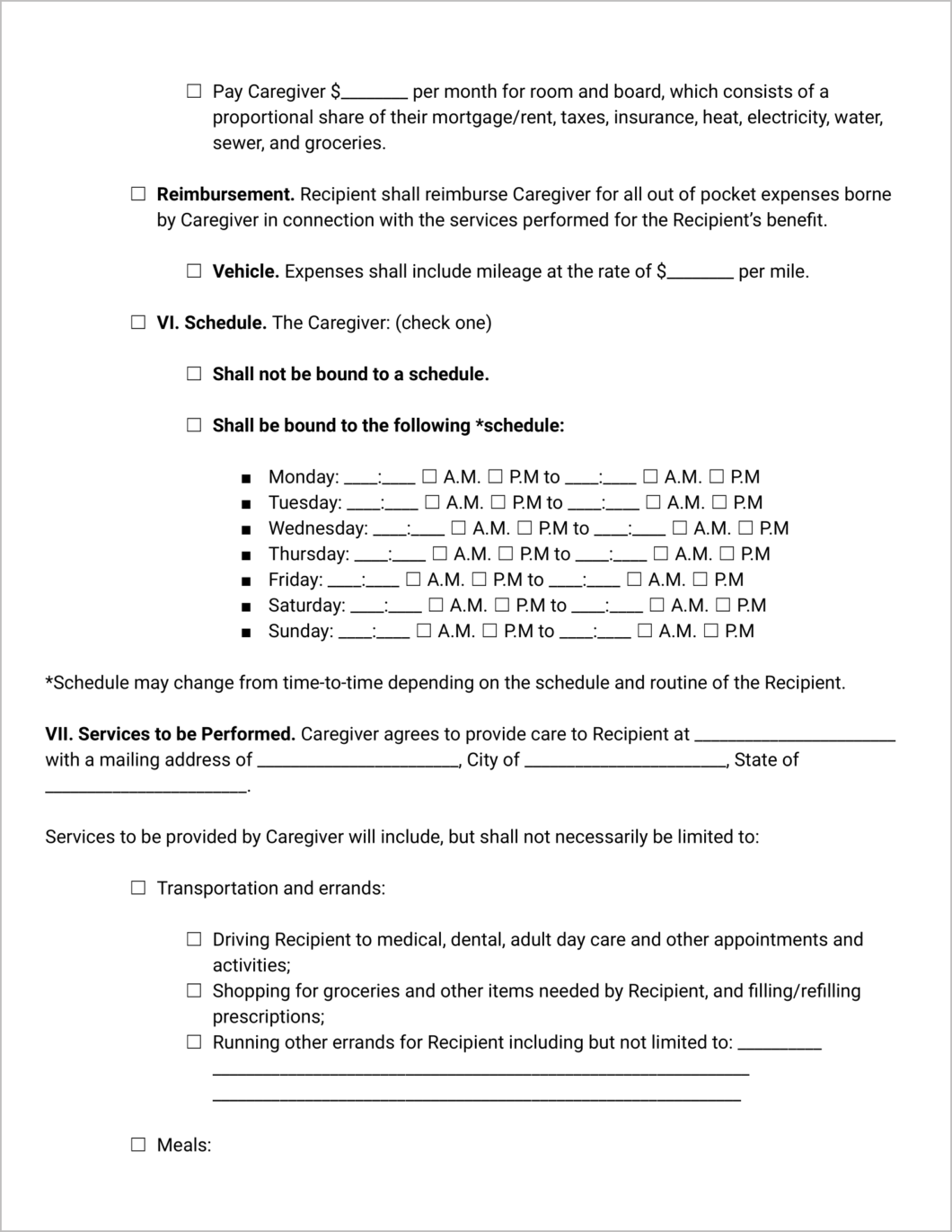 11 Must-Have Free Caregiver Forms (No Sign-Up Required)