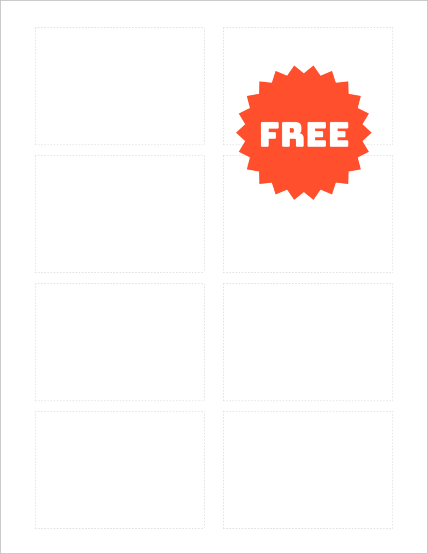 Free Name Badge Label Templates for Google Docs (8395, 5384)