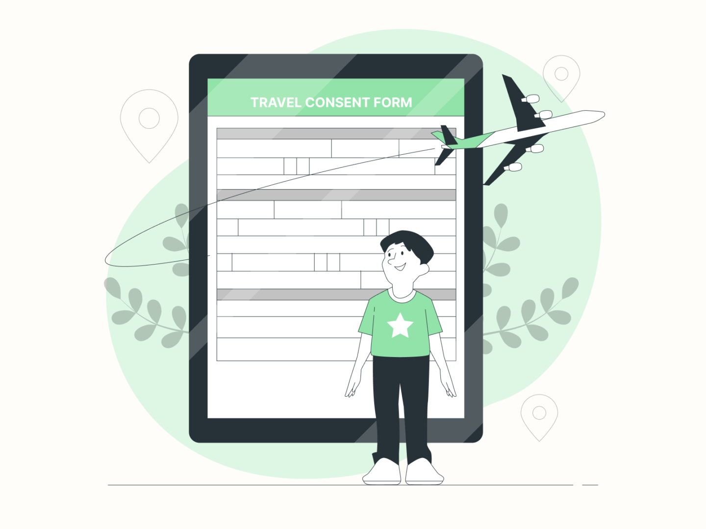 Free Editable Travel Consent Form Template