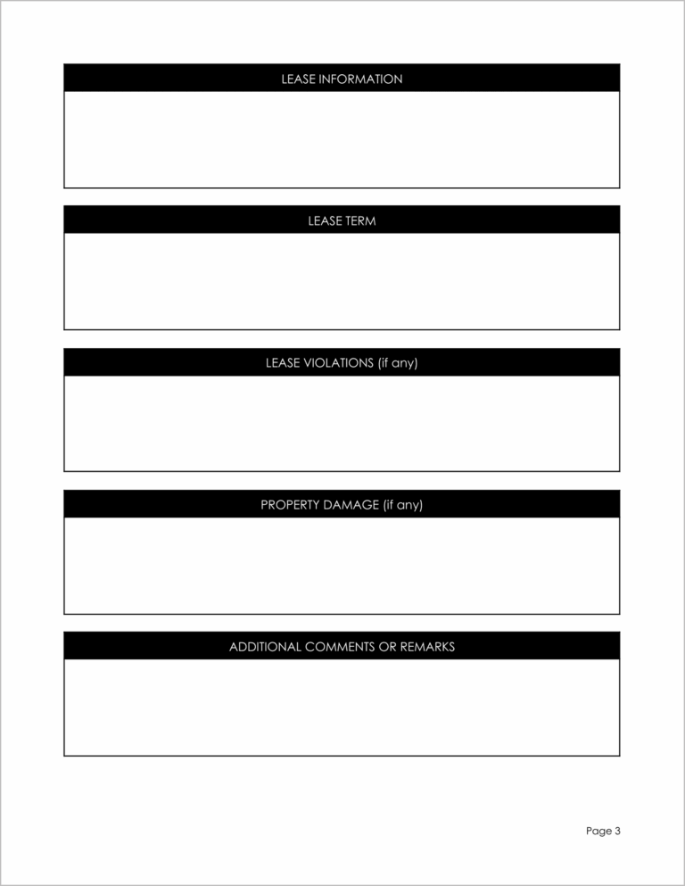 10 Free Must-Have Rental Verification Form Templates