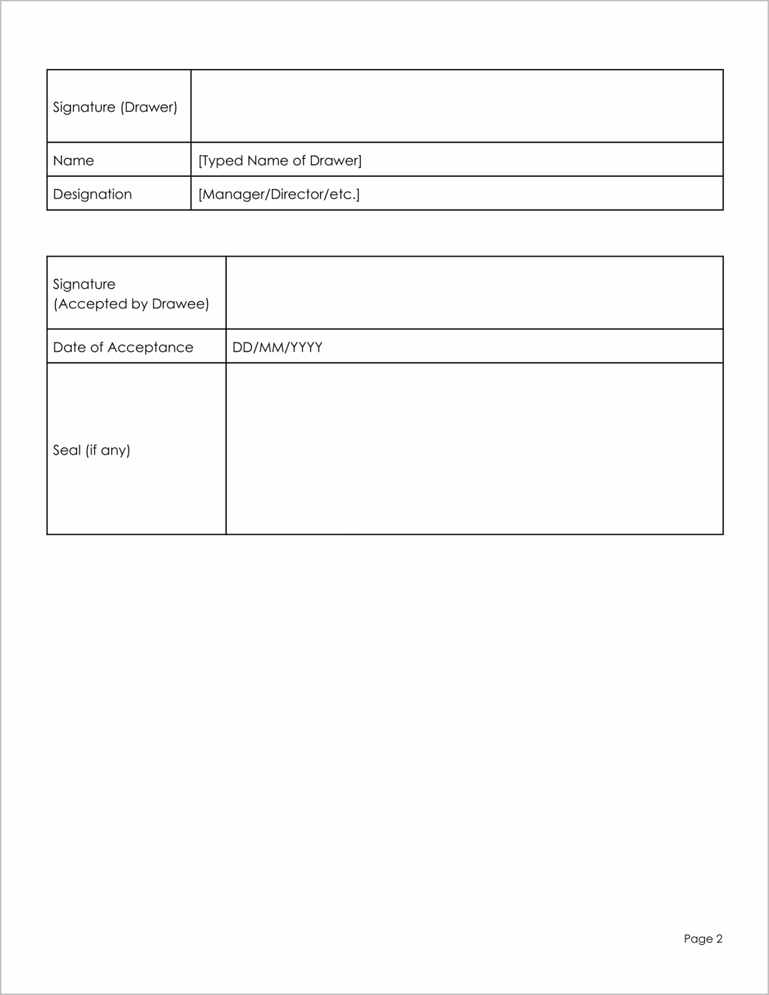 6 Must-Have International Bill of Exchange Templates (FREE!)
