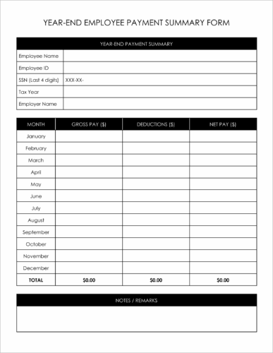 6 Must-Have Payment Summary Form Templates (No Signups!)