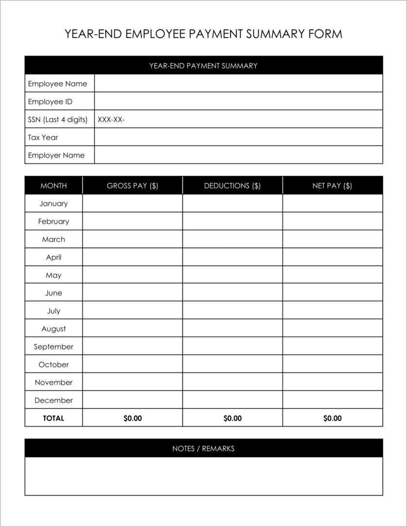 6 Must-Have Payment Summary Form Templates (No Signups!)