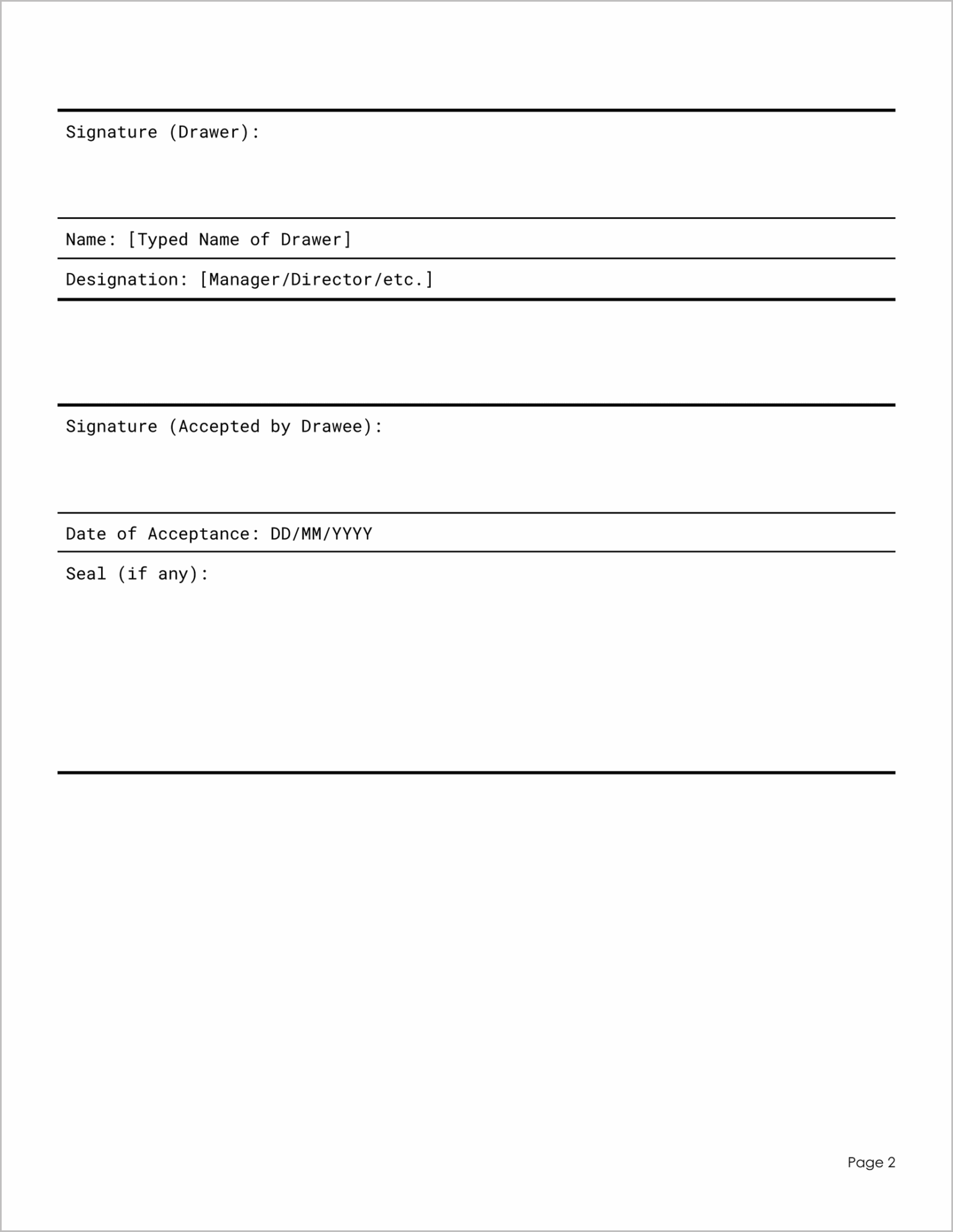 6 Must-Have International Bill of Exchange Templates (FREE!)