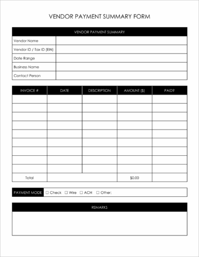 6 Must-Have Payment Summary Form Templates (No Signups!)