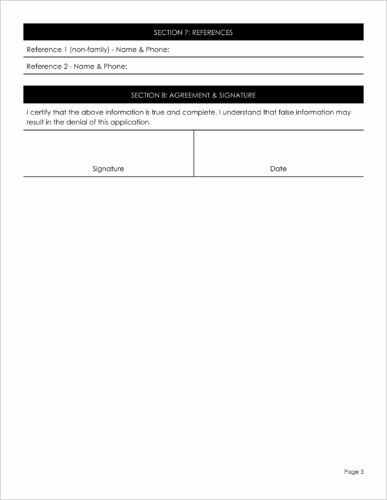 Free Cat Adoption Application Form Templates (No Signups!)