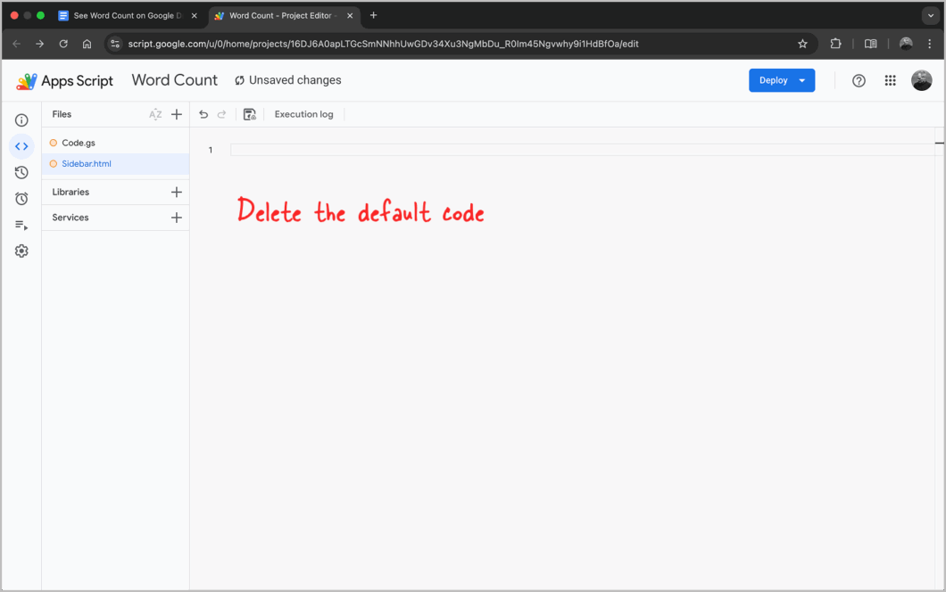 How to See Word Count on Google Docs for All Tabs